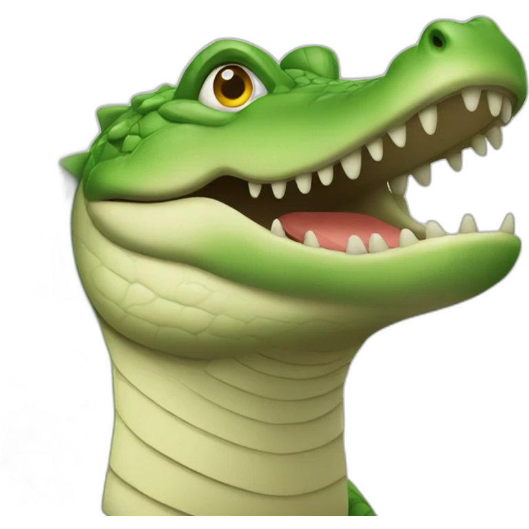 Crocodile Full Body emoji | AI Emoji Generator