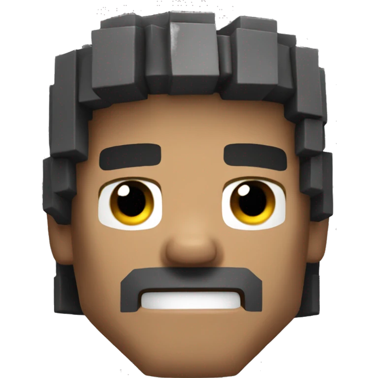 Steve from Minecraft emoji | AI Emoji Generator