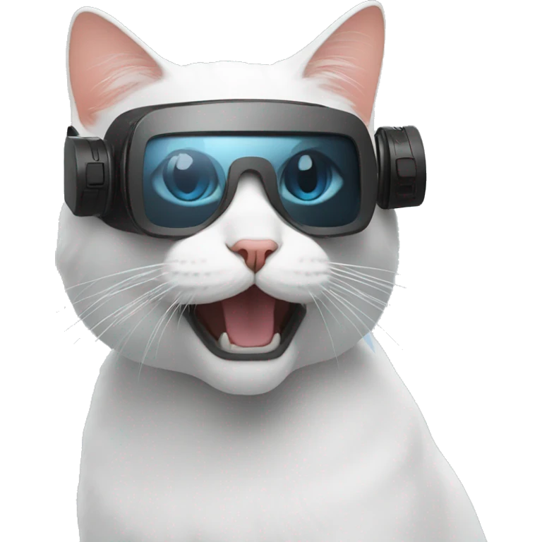 VR Cat emoji | AI Emoji Generator
