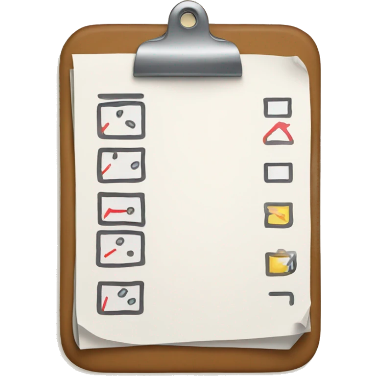 checklist emoji | AI Emoji Generator
