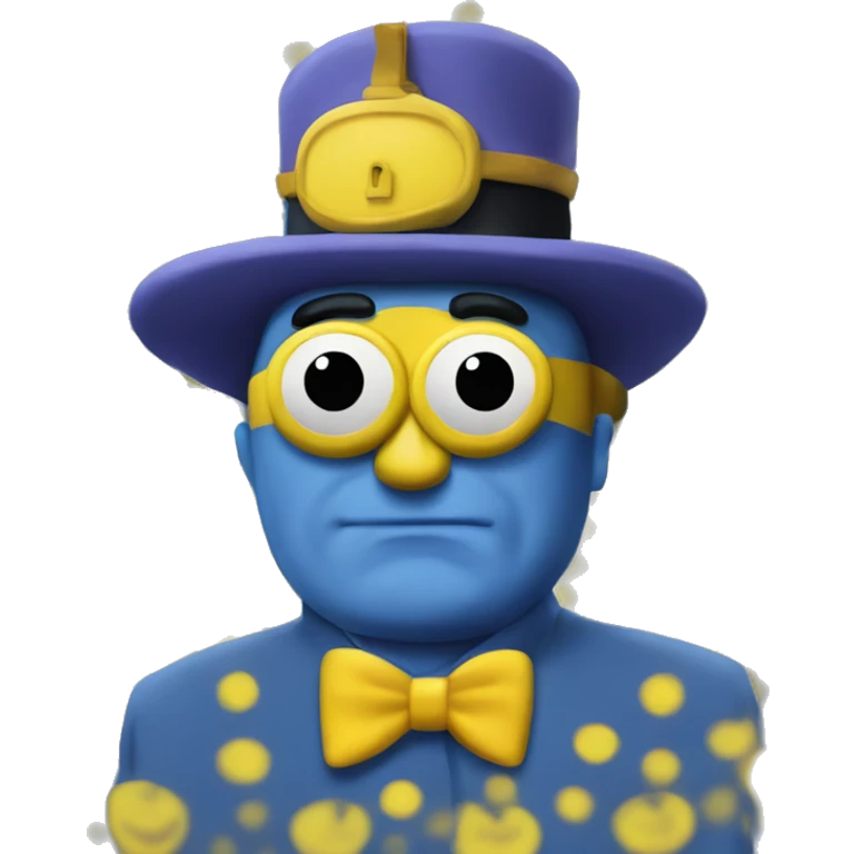 Blue meanie from the yellow submarine movie emoji | AI Emoji Generator
