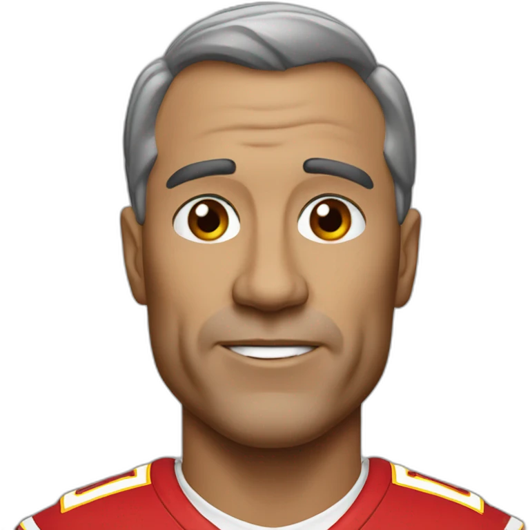 Kansas City chiefs head coach emoji | AI Emoji Generator