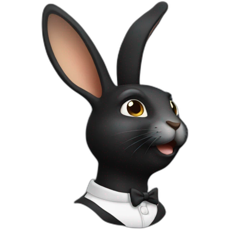 Lapin noir emoji | AI Emoji Generator