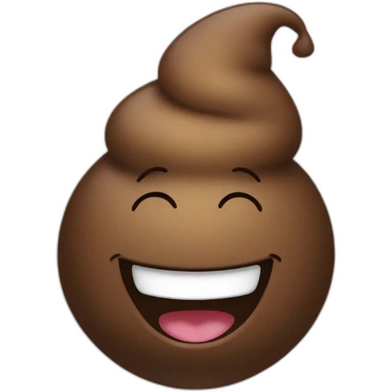 laughing poop emoji | AI Emoji Generator