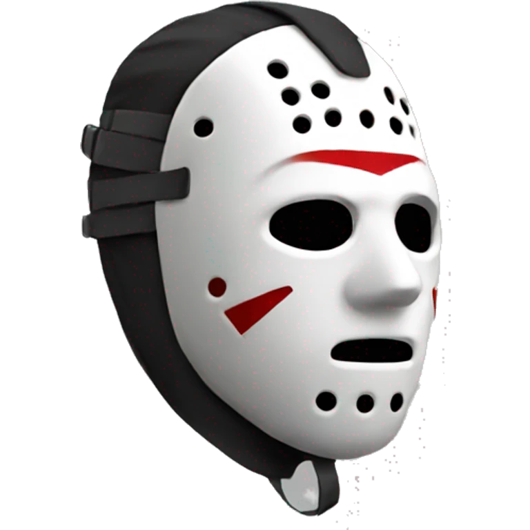 Jason mask left side view emoji | AI Emoji Generator