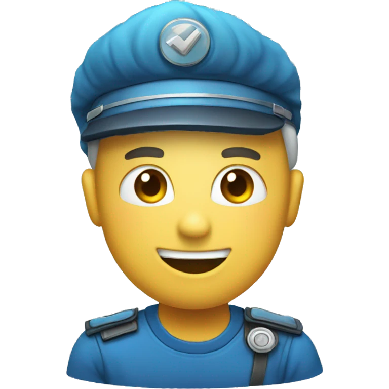 blue verified badge with tick emoji | AI Emoji Generator
