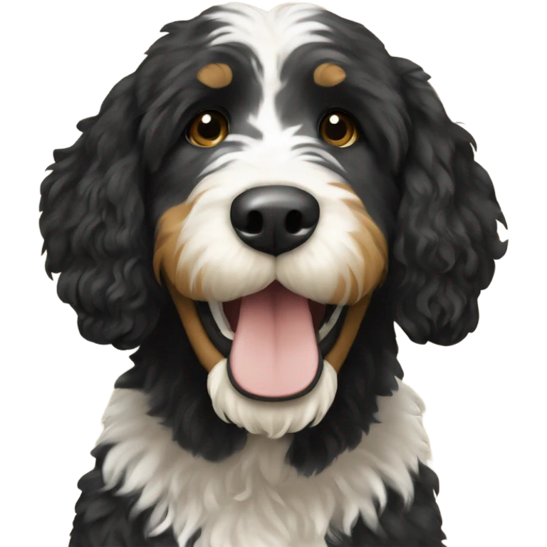 purdue university bernedoodle emoji | AI Emoji Generator