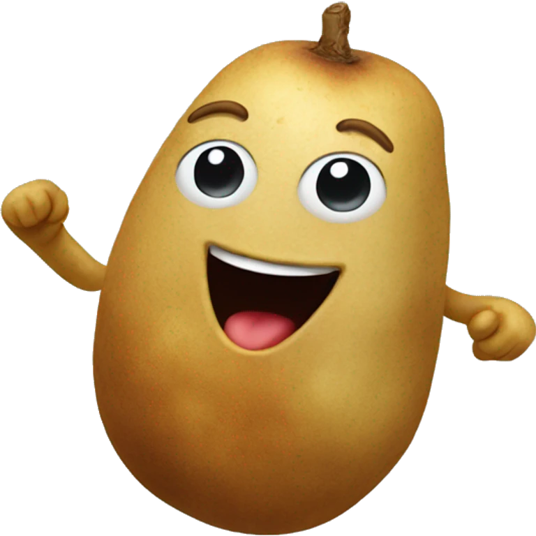 A dancing potato emoji | AI Emoji Generator