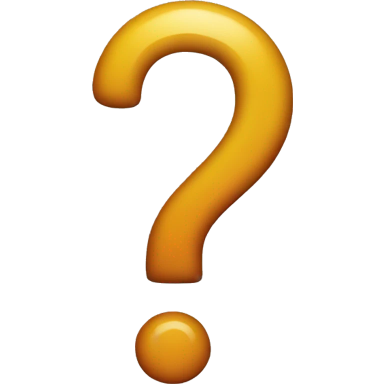 question mark emoji | AI Emoji Generator