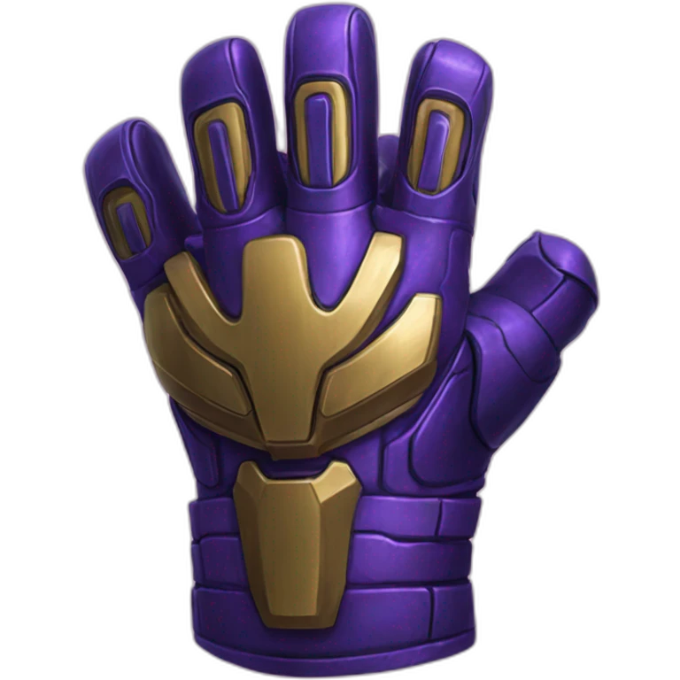 Thanos Gauntlet Glove emoji | AI Emoji Generator