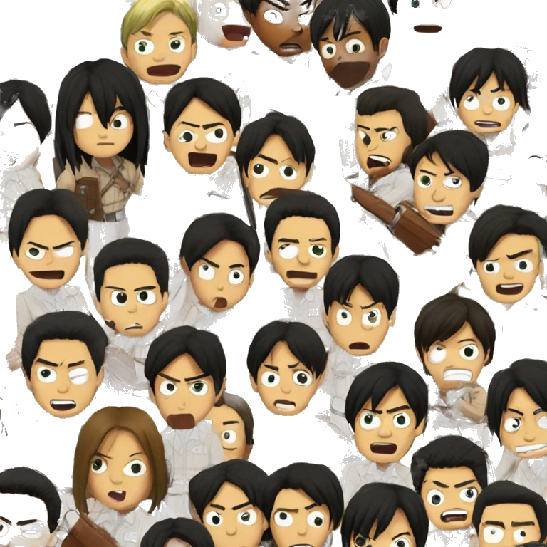 Attack on titan emoji | AI Emoji Generator