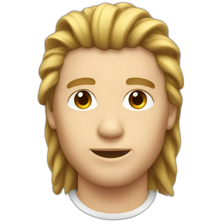 mullet hair emoji | AI Emoji Generator