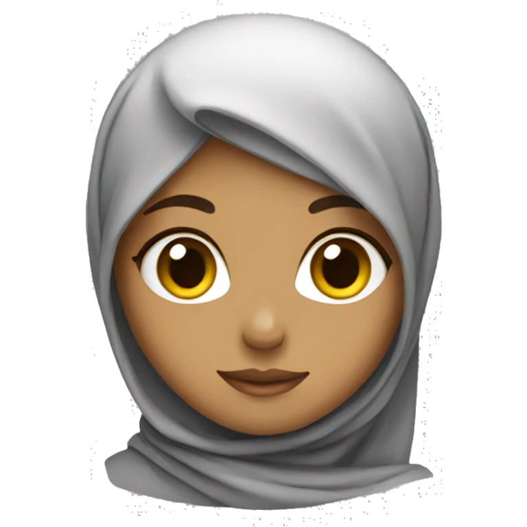 Girl muslim emoji | AI Emoji Generator
