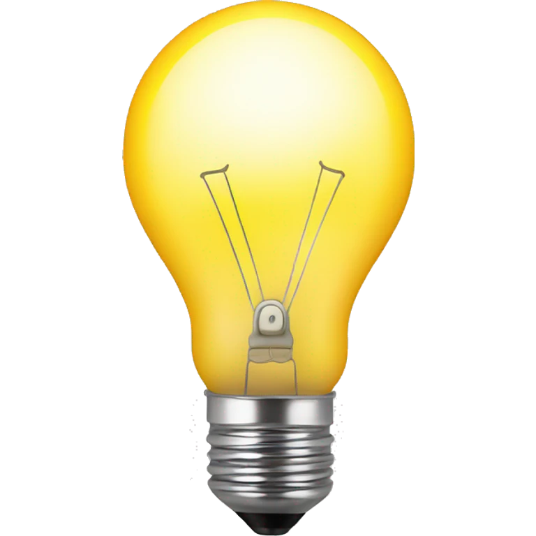 Light bulb emoji | AI Emoji Generator