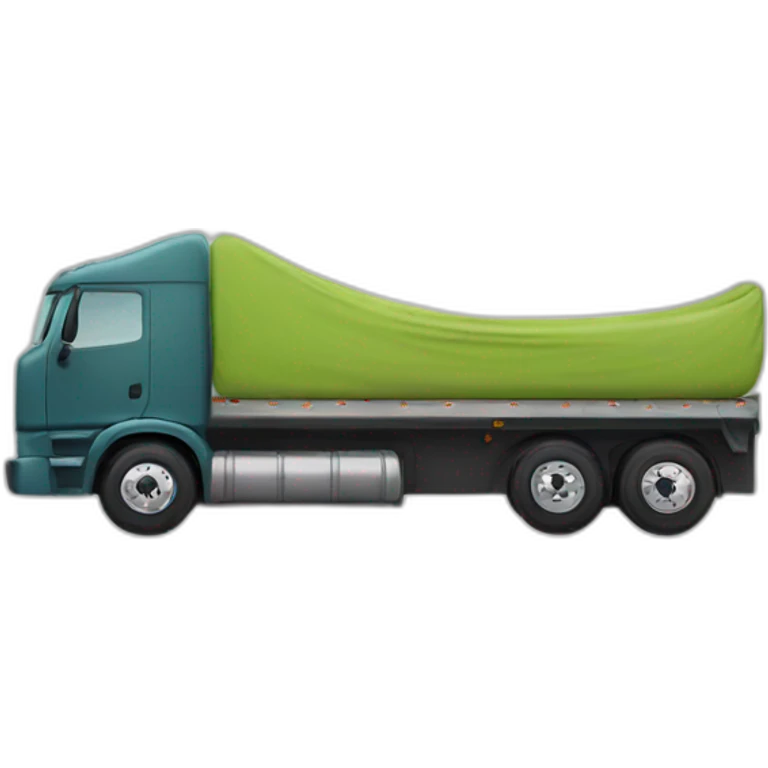 semi truck sleeper emoji | AI Emoji Generator