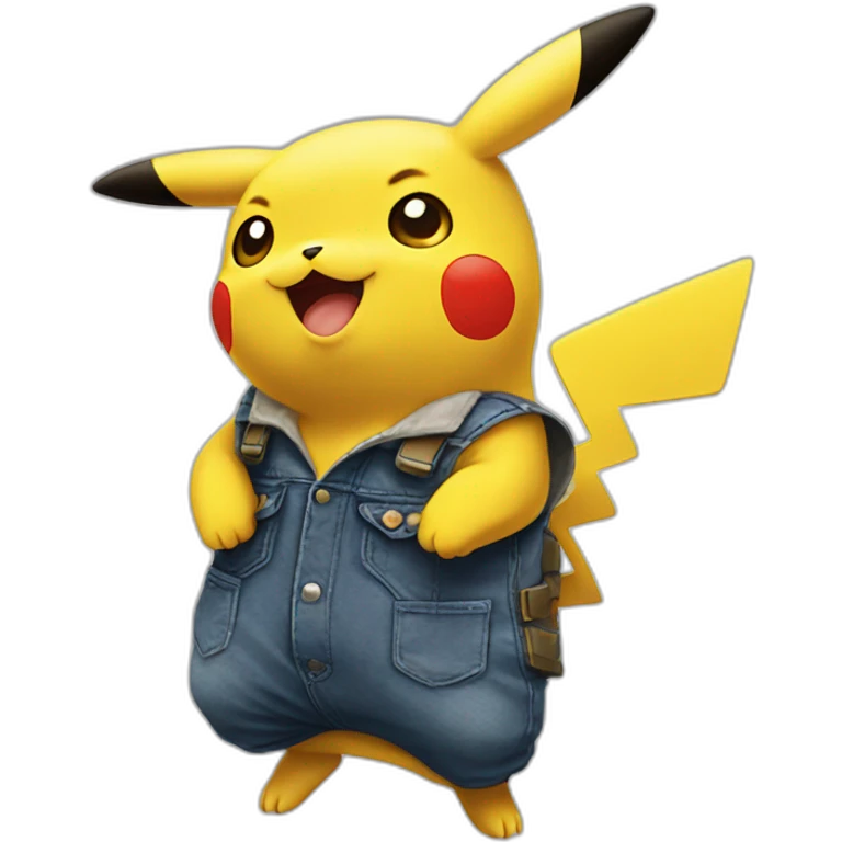 Pikachu qui fait un pouce emoji | AI Emoji Generator