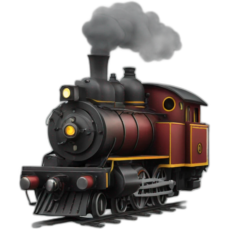 Steam train emoji | AI Emoji Generator