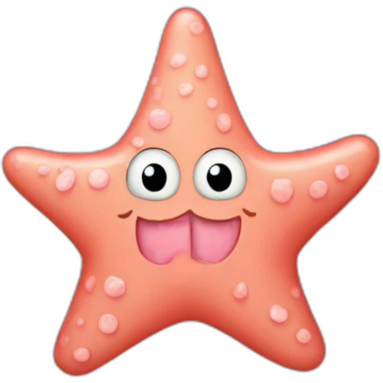 Patrick star emoji | AI Emoji Generator