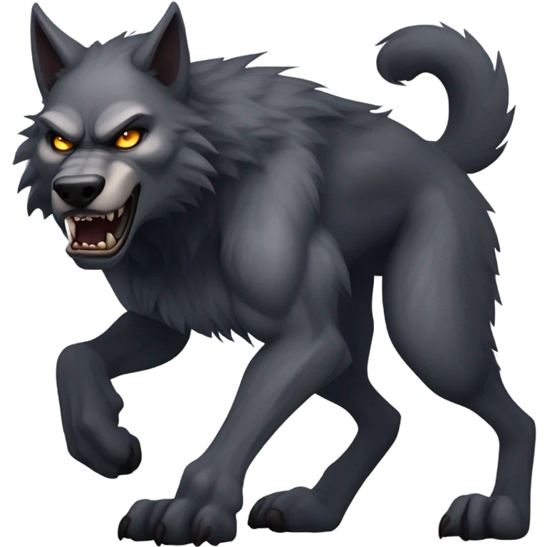 Female Werewolf emoji | AI Emoji Generator