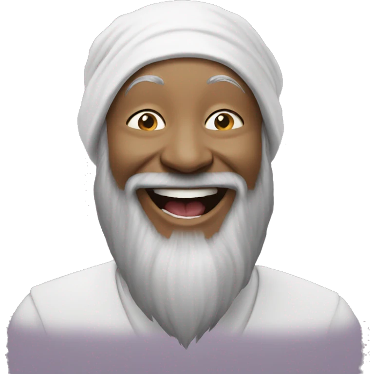 Osho laughing emoji | AI Emoji Generator