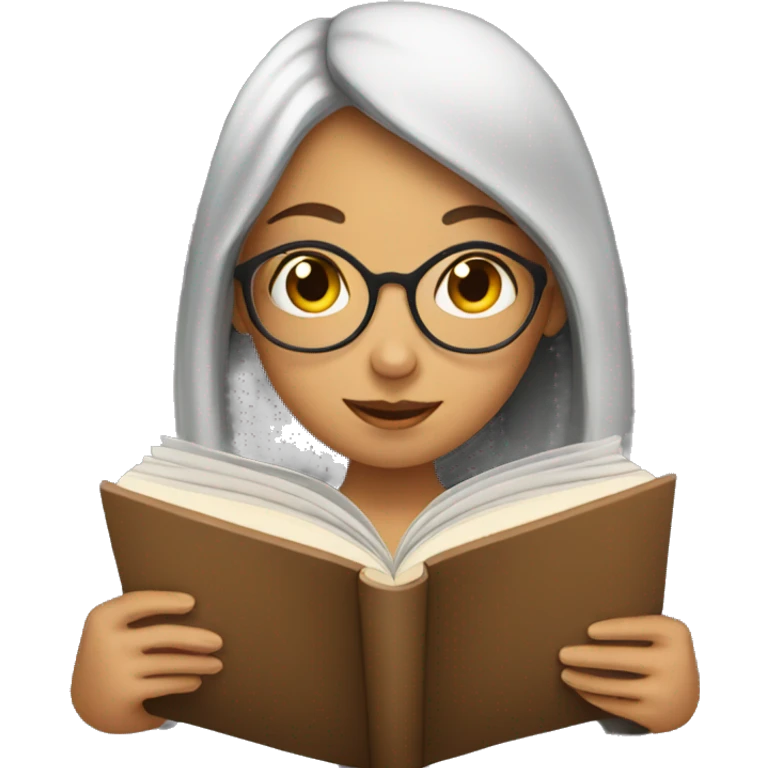 girl reading a book emoji | AI Emoji Generator