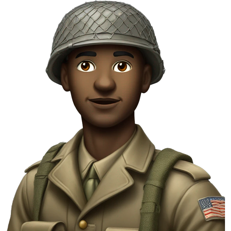 world war ii photorealistic infantryman emoji | AI Emoji Generator
