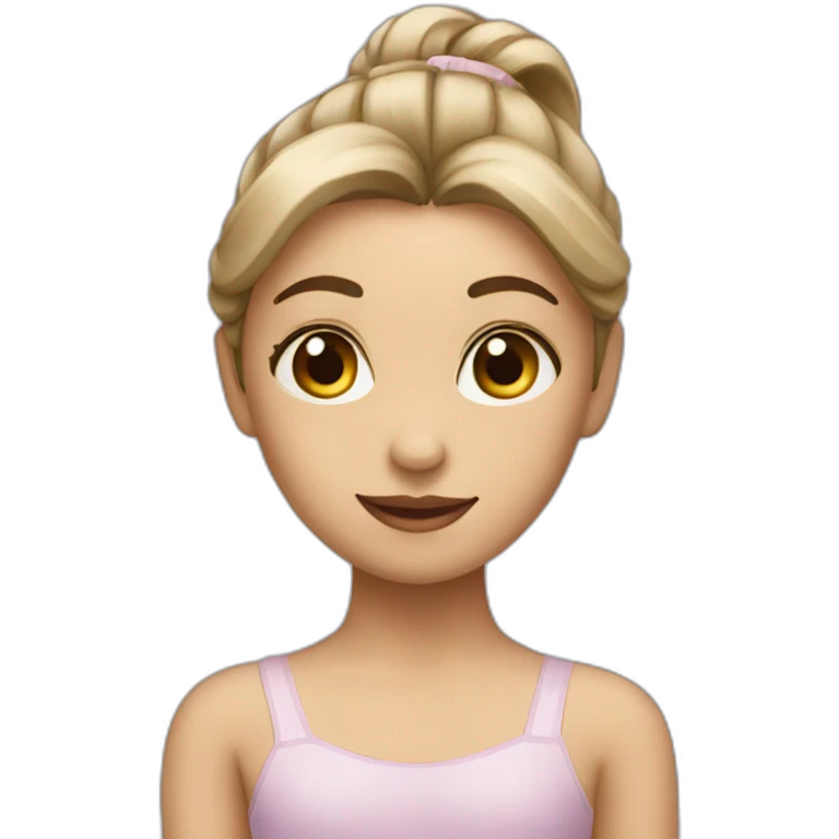 girl with a ballet barre emoji | AI Emoji Generator