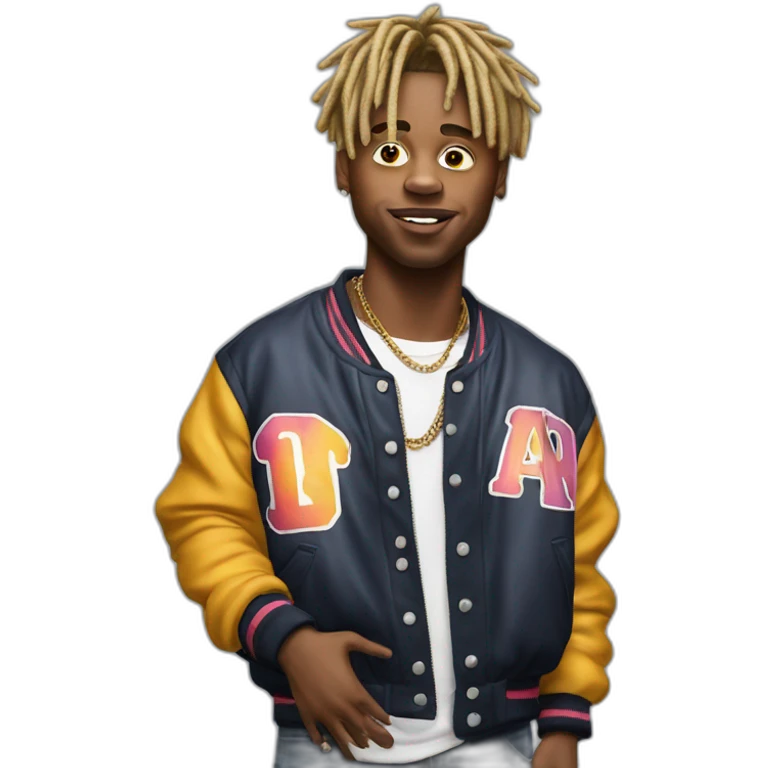 Juice wrld le rappeur américain décédé en 2019 en format réaliste emoji ...