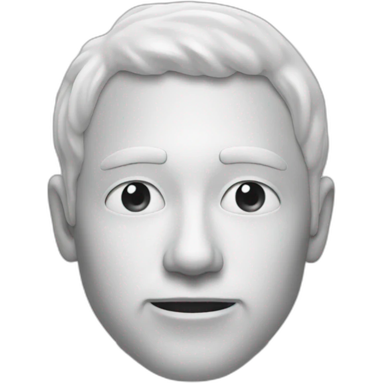 man covered in in white goo emoji | AI Emoji Generator