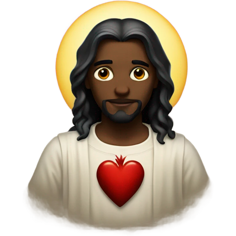 dark sacred heart emoji | AI Emoji Generator