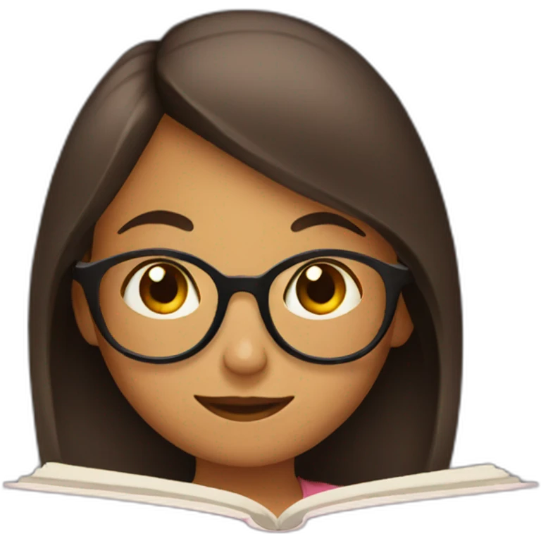 girl reading a book emoji | AI Emoji Generator
