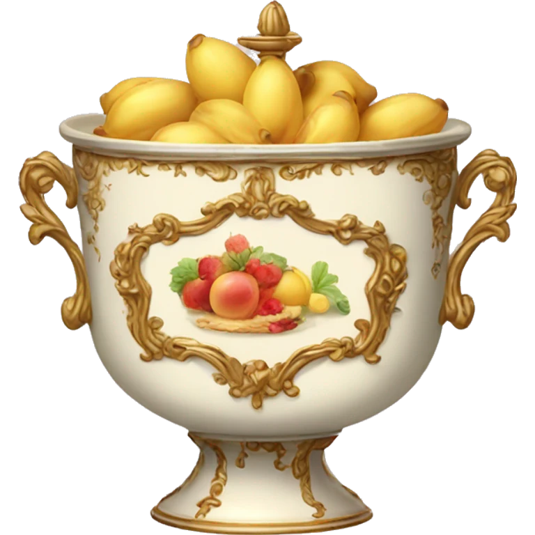 vintage rococo food emoji | AI Emoji Generator