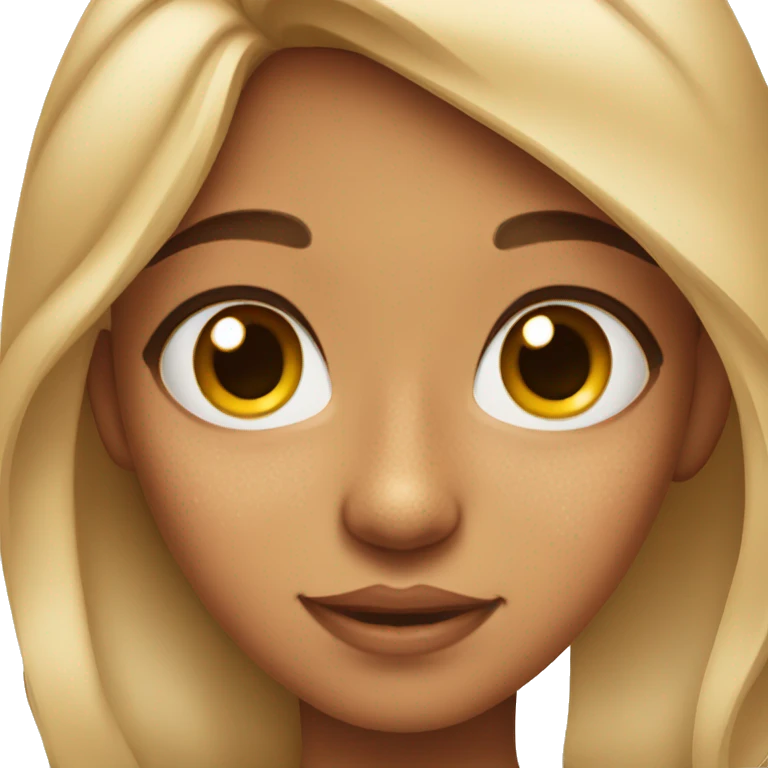 girl and freckles on her face emoji | AI Emoji Generator