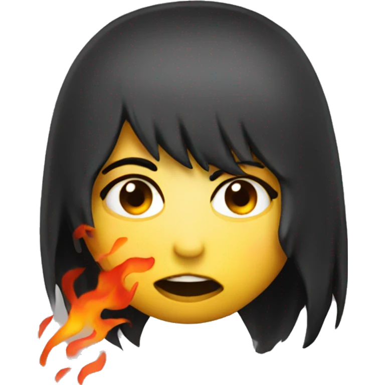 kiss emoji + fire emo emoji | AI Emoji Generator