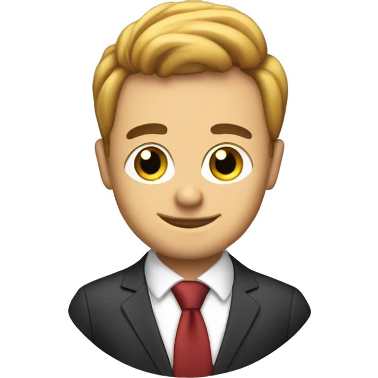 a tech-savvy business owner with his company logo emoji | AI Emoji ...