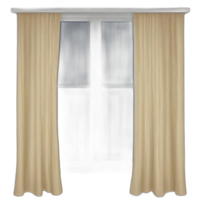 Window with curtain emoji | AI Emoji Generator