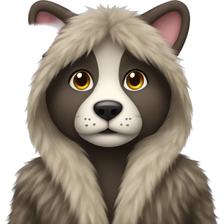 long fur coat emoji | AI Emoji Generator