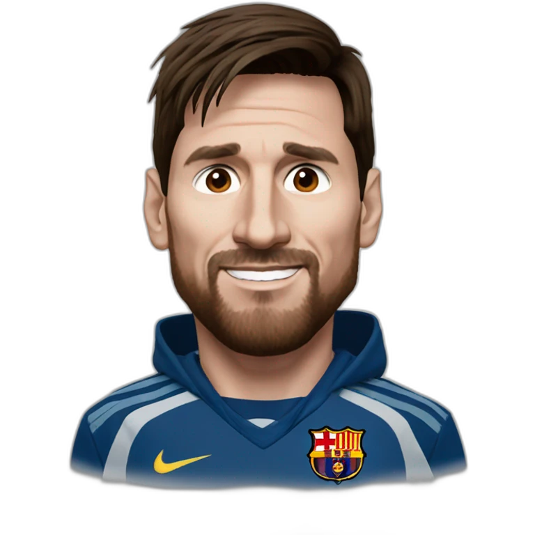 Lionel messi autist emoji | AI Emoji Generator