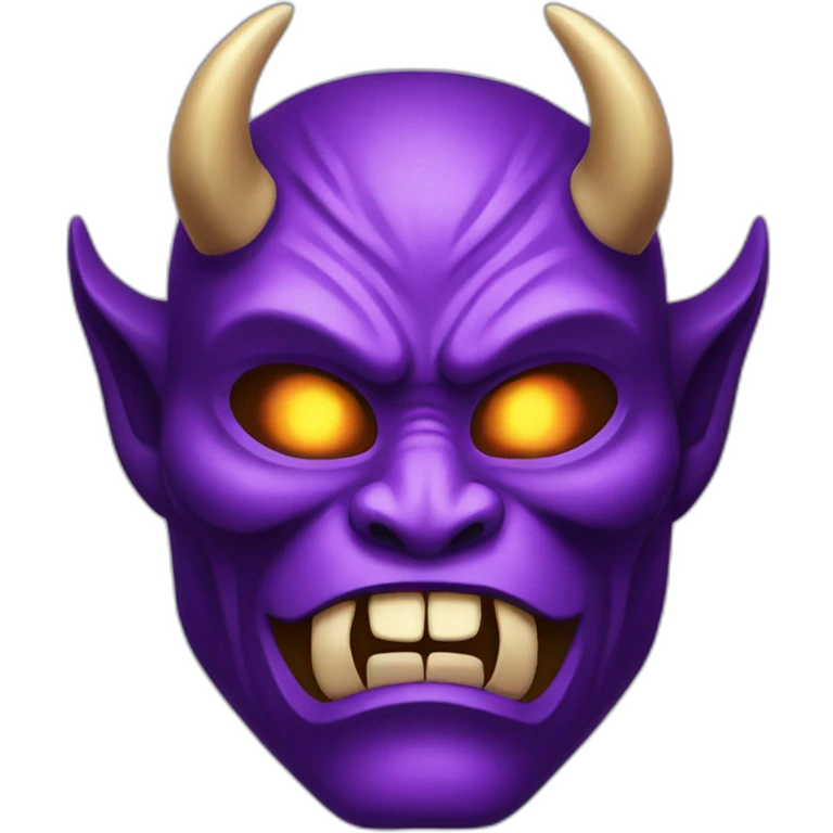 purple oni mask emoji | AI Emoji Generator