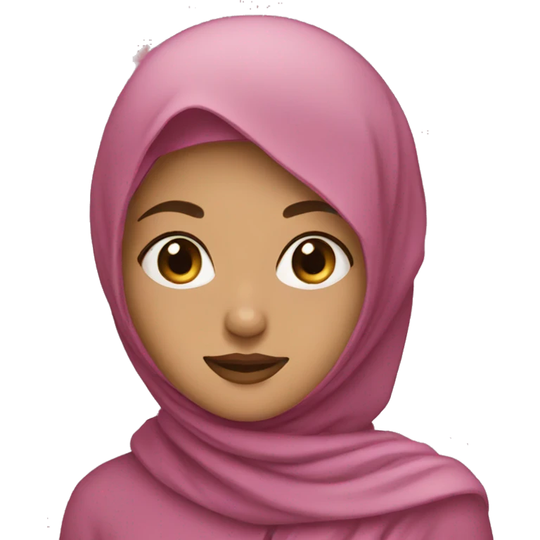 Girl with hijab emoji | AI Emoji Generator