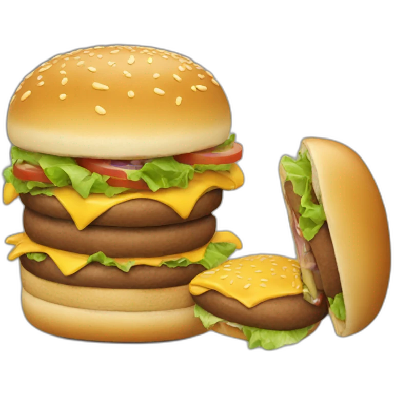 man eating burger emoji | AI Emoji Generator