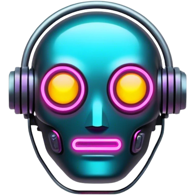 neon cyberpunk signboard emoji | AI Emoji Generator