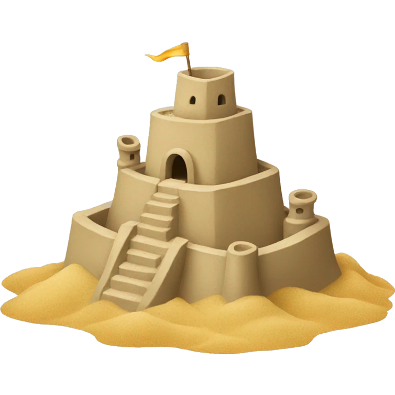 Sand castle emoji | AI Emoji Generator