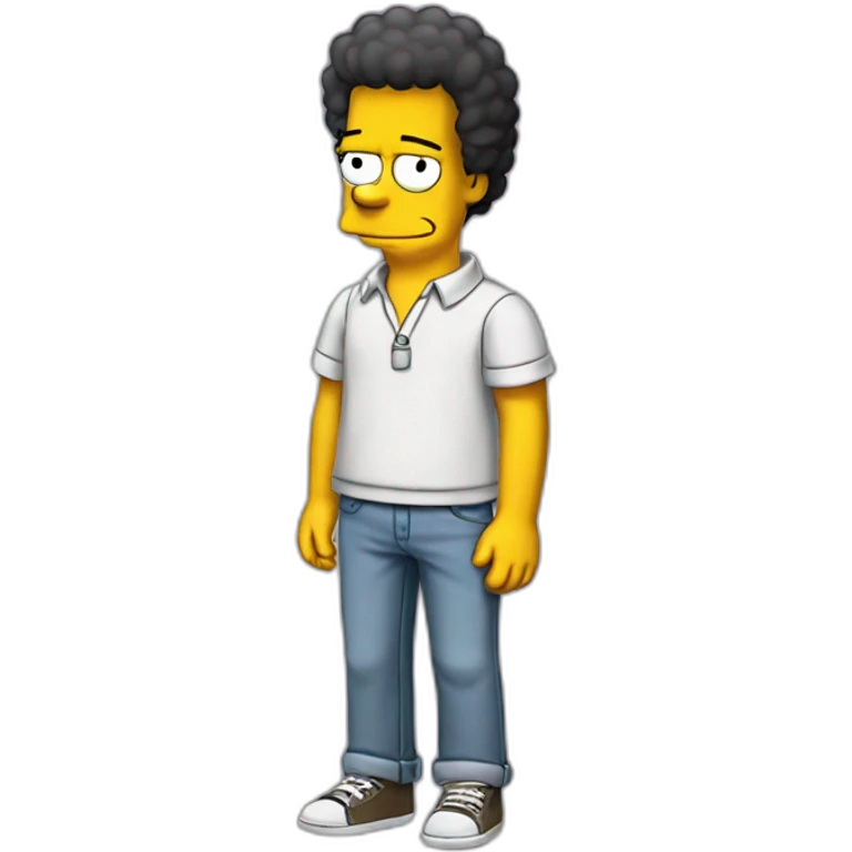 the simpsons young full body emoji | AI Emoji Generator
