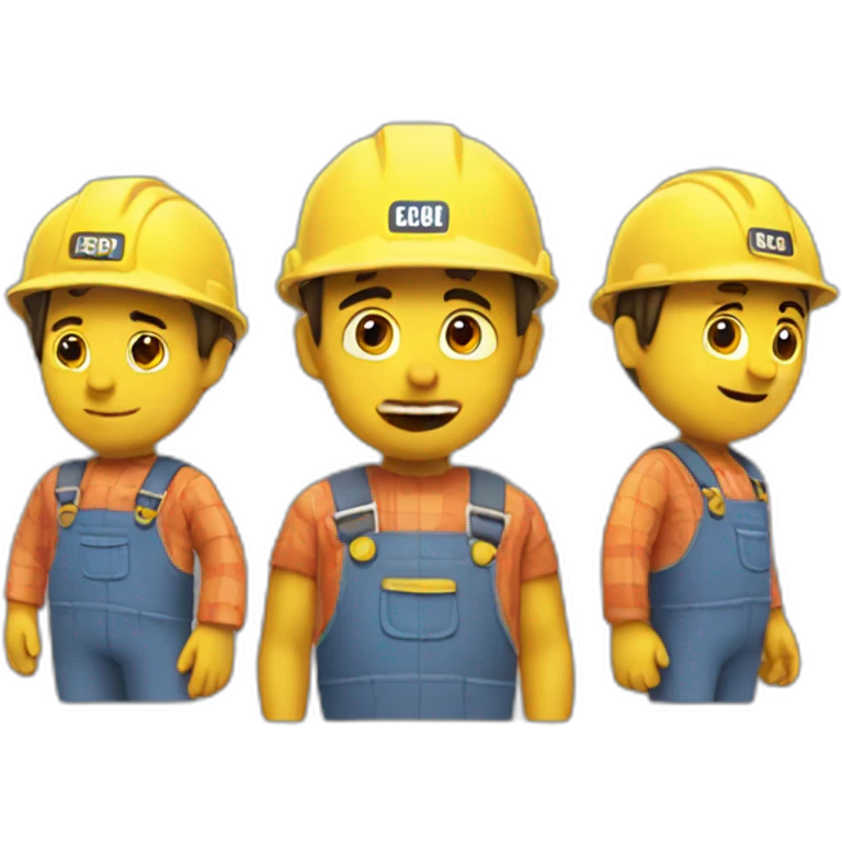 Bob The Builder Cries Me A River emoji | AI Emoji Generator