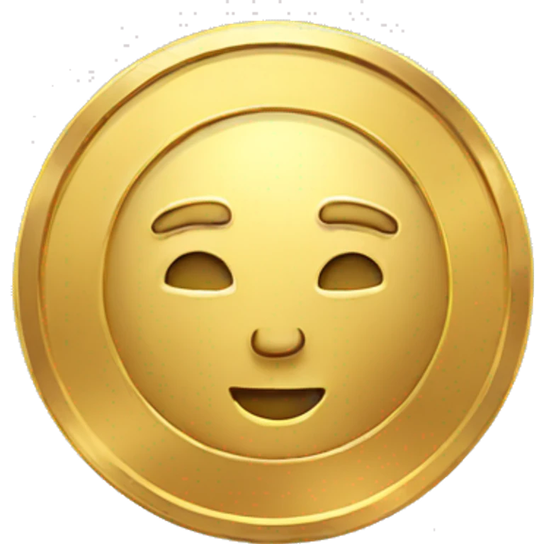 GOLD COIN emoji | AI Emoji Generator