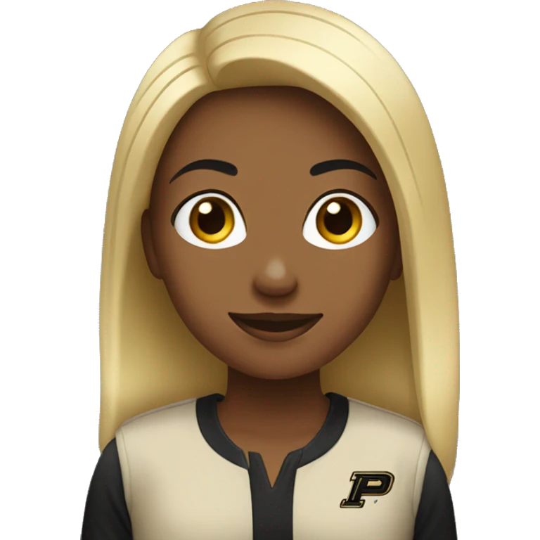 girl at purdue emoji | AI Emoji Generator
