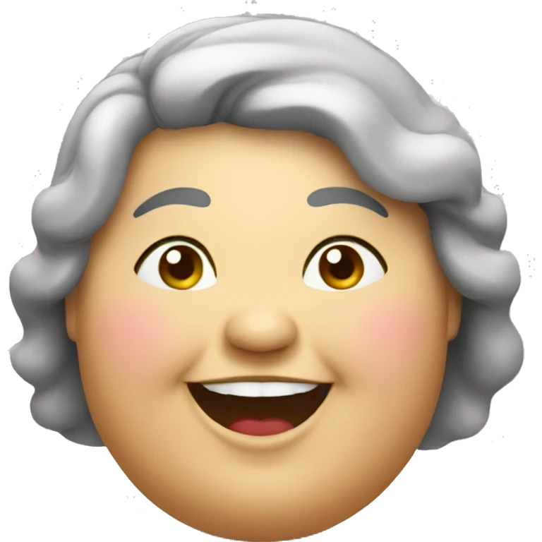 happy fat woman emoji | AI Emoji Generator