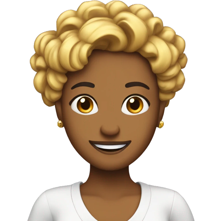 Sassy emoji with hand on hip, head tilted, confident smile—total ‘yass ...