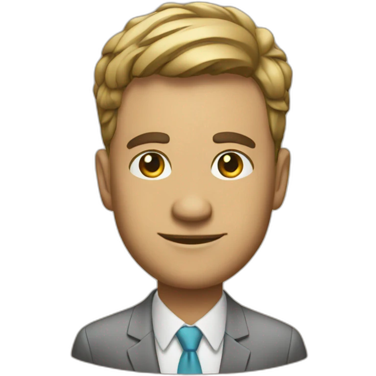 Startup-CEO emoji | AI Emoji Generator